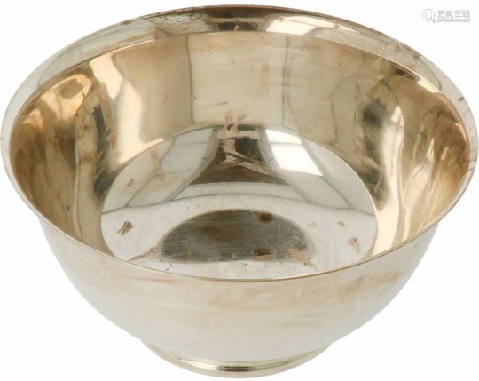 Kom Op Voet Tiffany Co Zilver Paul Revere Stijl Kom Nr 23617 USA kom-op-voet-tiffany-co-zilver-paul-revere-stijl-kom-nr-23617-usa