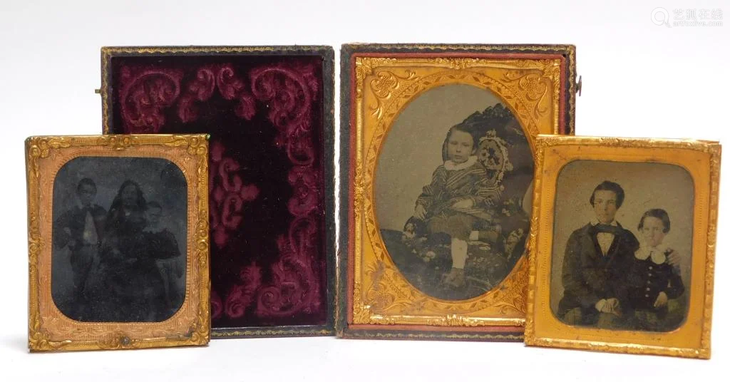 16pc Daguerreotype Ambrotype Tintype Collection-【deal Price Picture】